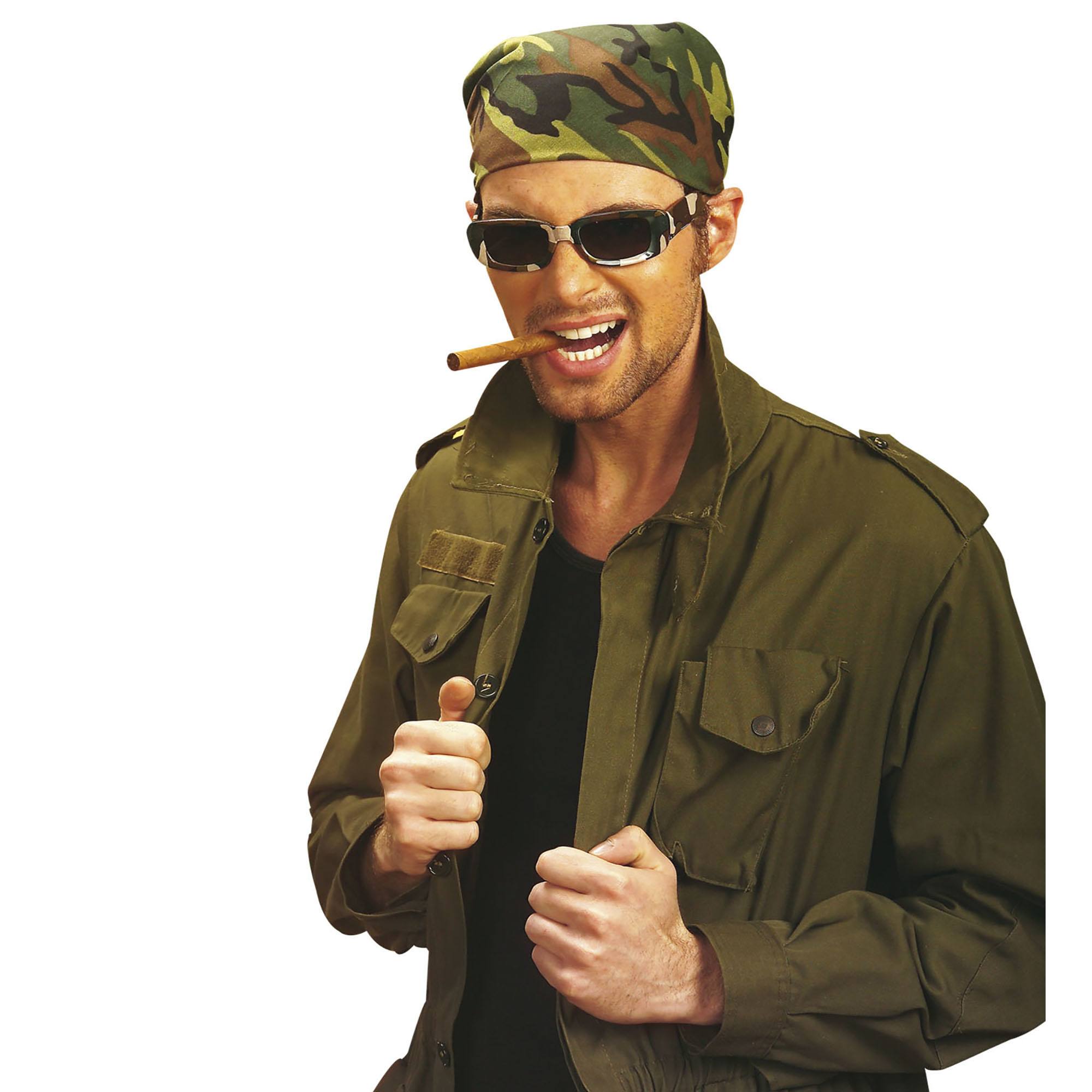Bandana soldaat camouflage Goedkope Feestwinkel
