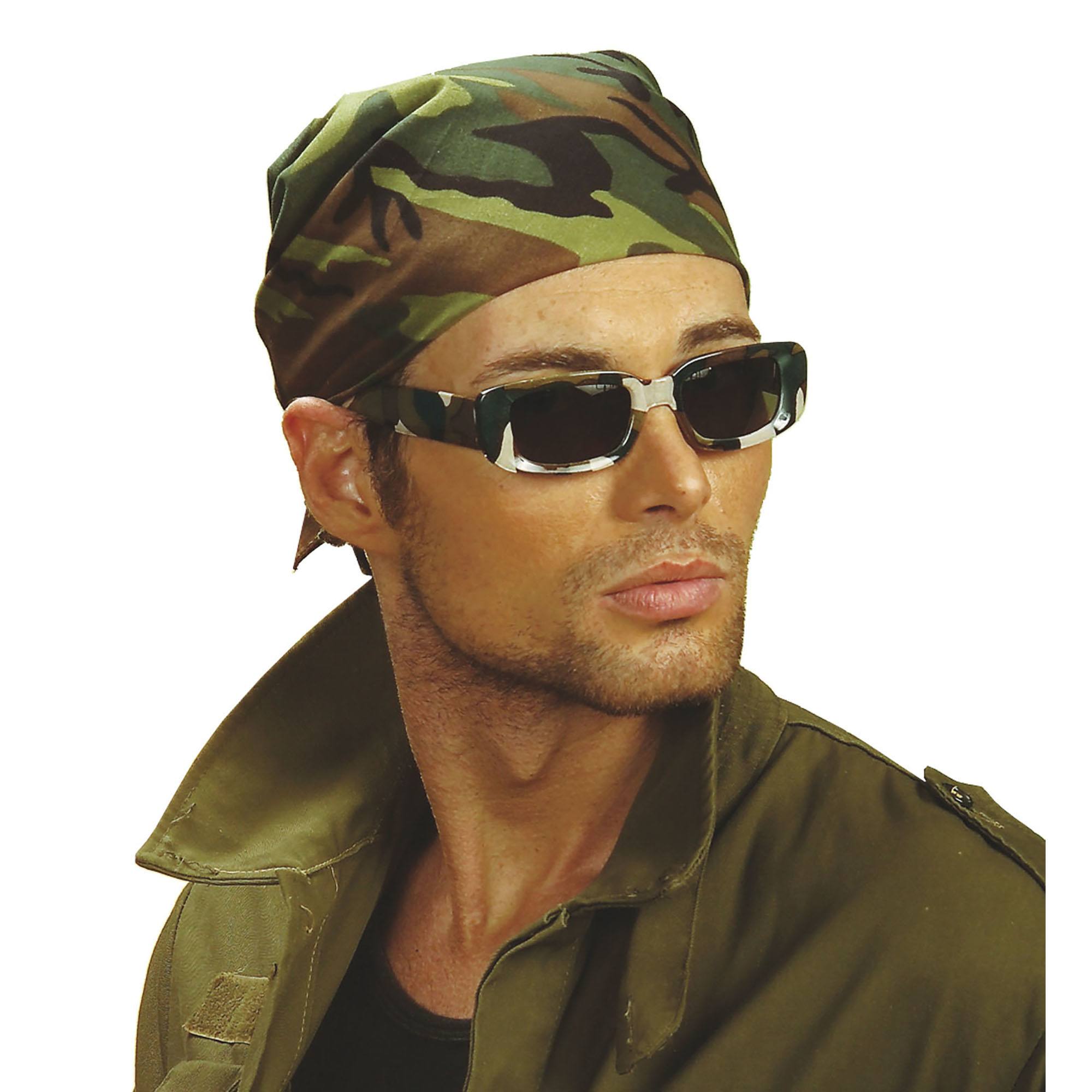 Bandana soldaat camouflage Goedkope Feestwinkel