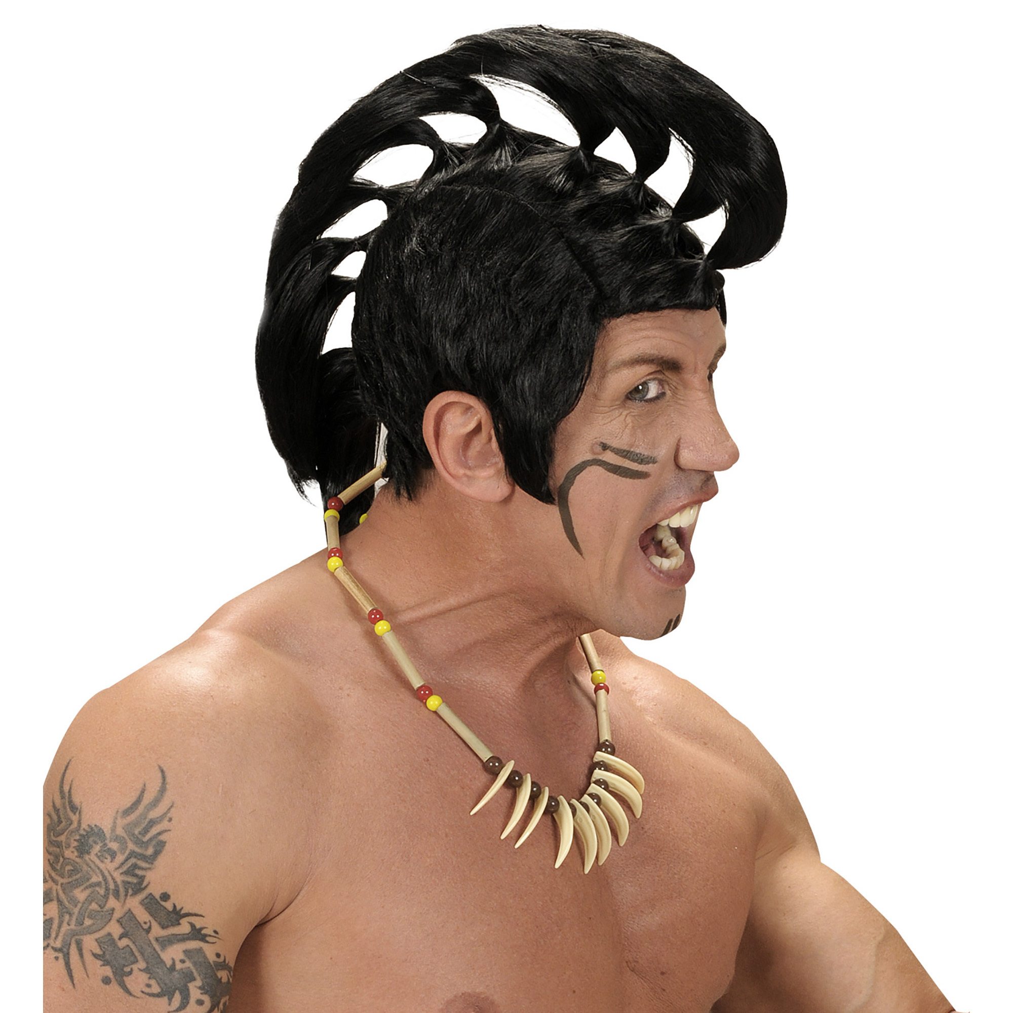 Punk pruik hannenkam Voordelig en ruime keus