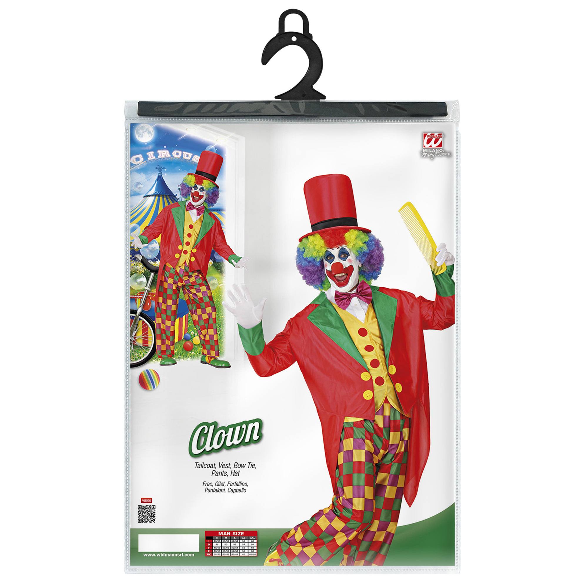 Clown , clownspak volwassen Goedkope Feestwinkel
