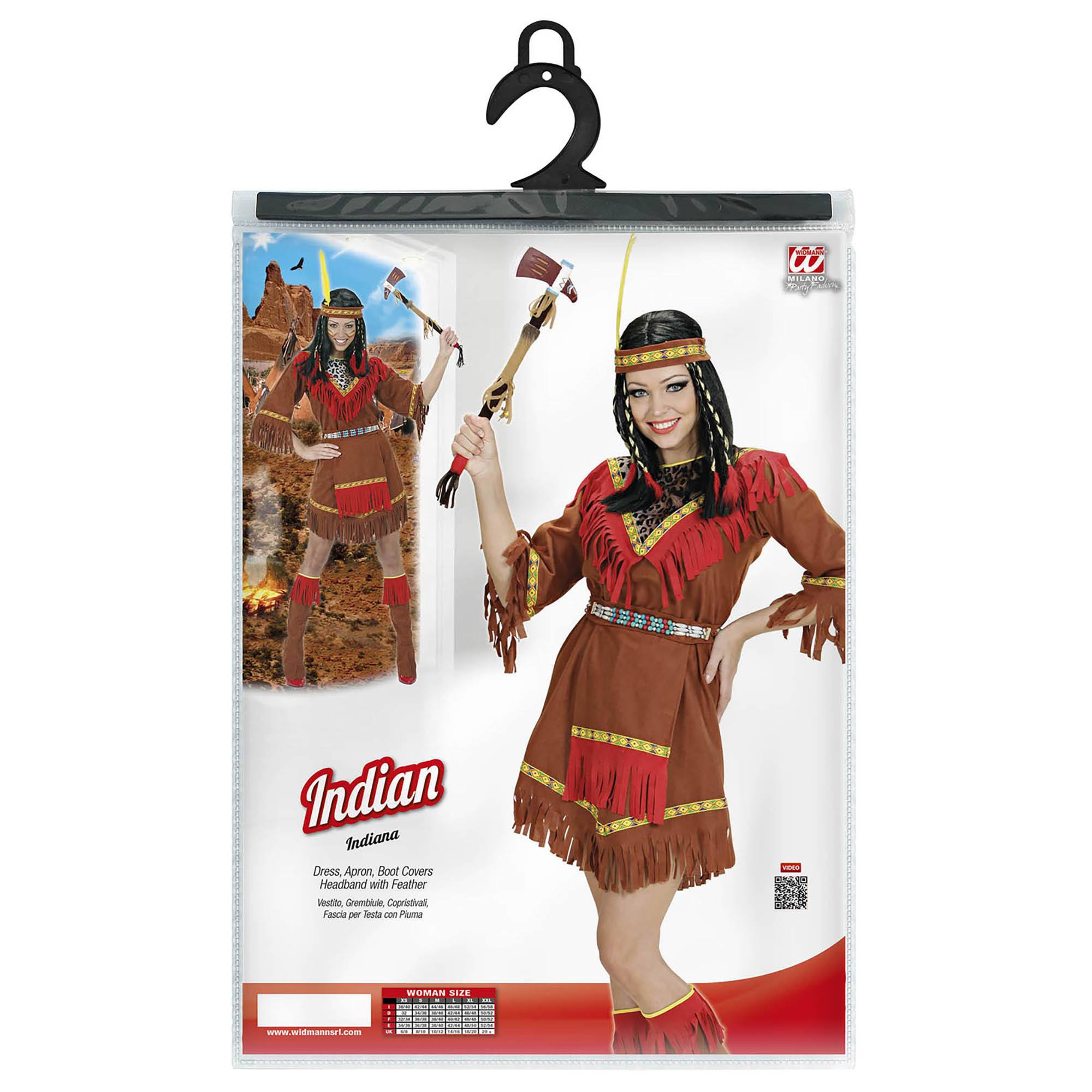 Indianenjurk dame , indiaanse Goedkope Feestwinkel