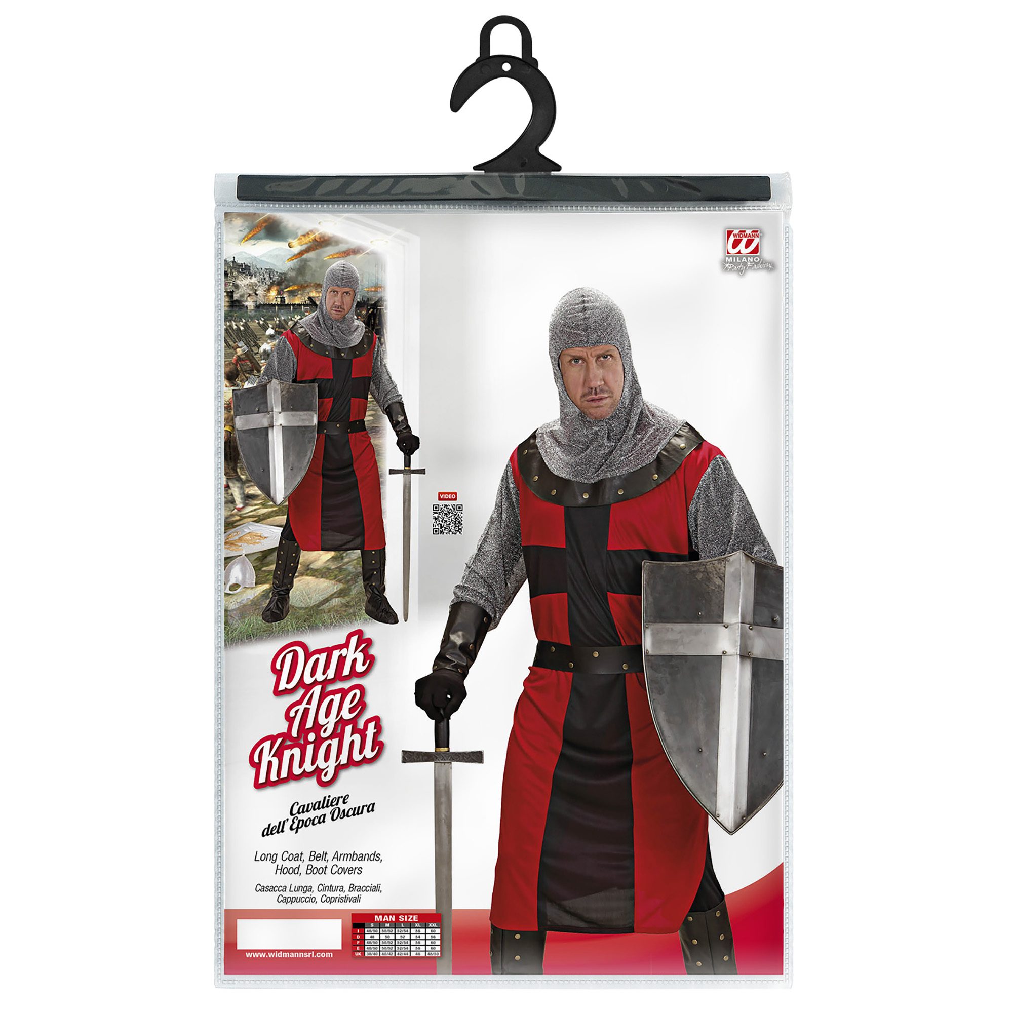 Ridder , ridderpak dark age Goedkope Feestwinkel