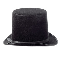 Steel de show met deze elegante zwarte hoge hoed