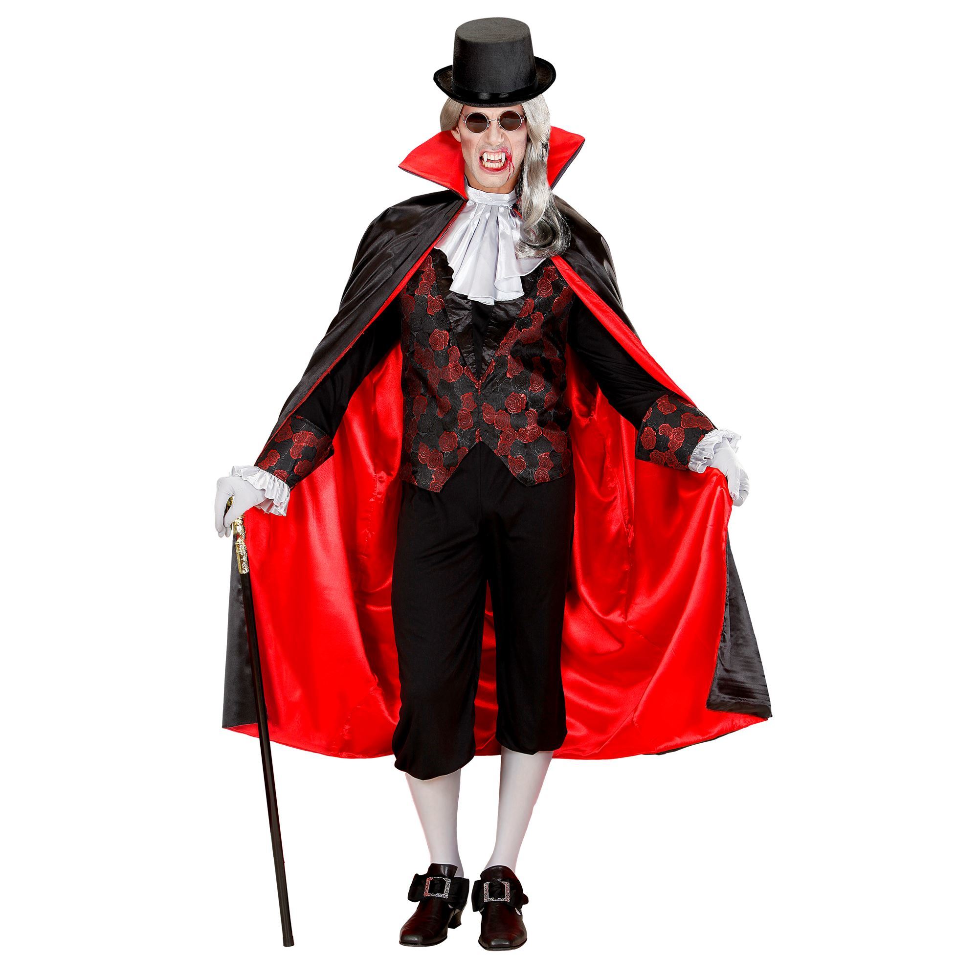Luxe dracula vampier cape volwassen 135cm Goedkoop