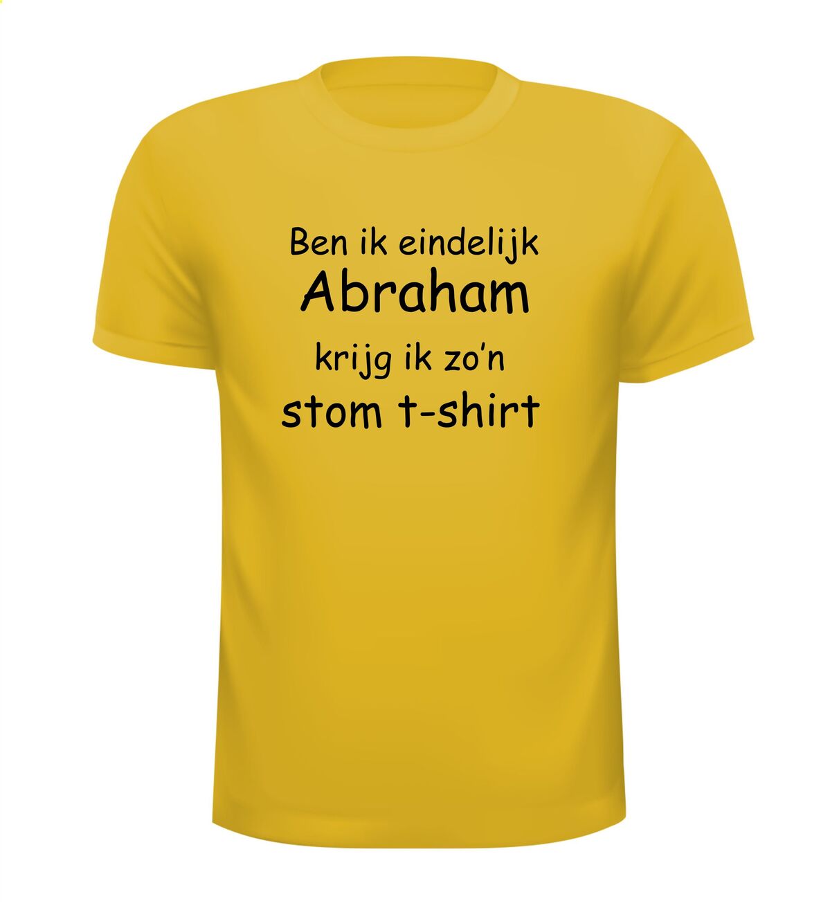 Ben ik eindelijk abraham krijg ik zon stom t-shirt | BBWe...