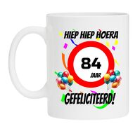 Verjaardags mok 84 jaar Goedkope Feestwinkel