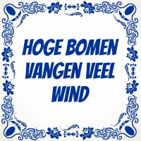 Hoge Bomen vangen veel wind tegel Goedkoop