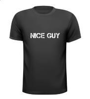 Nice guy T-shirt Voordelig en ruime keus