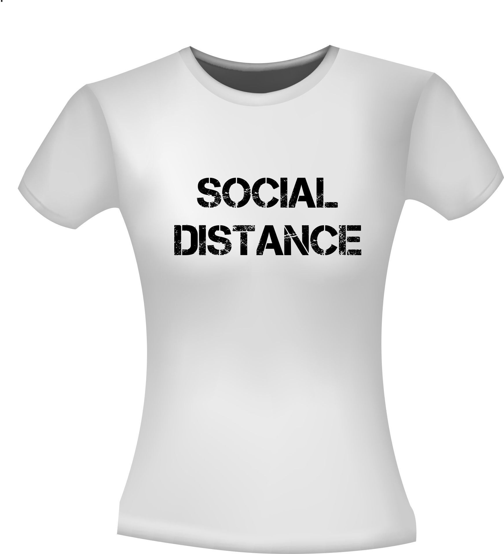 Social distance vintage t-shirt Goedkope ...