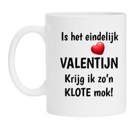 Grappig Valentijns cadeau Klote Valentijn Beker ...