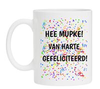 Mok hee mupke! van harte gefeliciteerd Vlaams