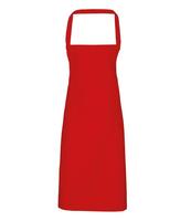 Schort lang unisex rood Goedkope Feestwinkel