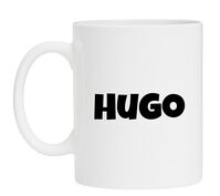 Mok met naam Hugo jongensnaam leuk cadeautje