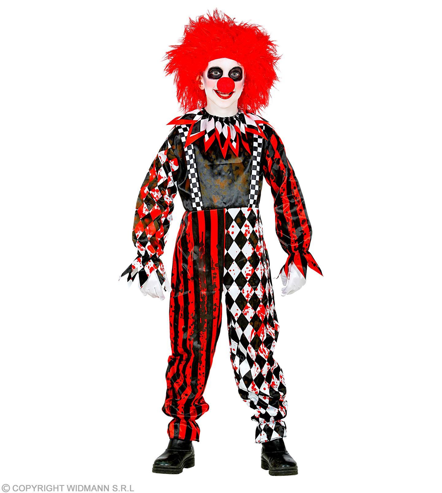 Horror clown kostuum voor kinderen Enge clown voor ...