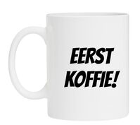 Koffie mok eerst koffie Goedkope Feestwinkel