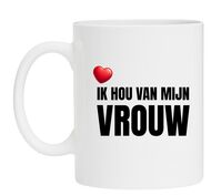 Mok ik hou van mijn vrouw Goedkope Feestwinkel