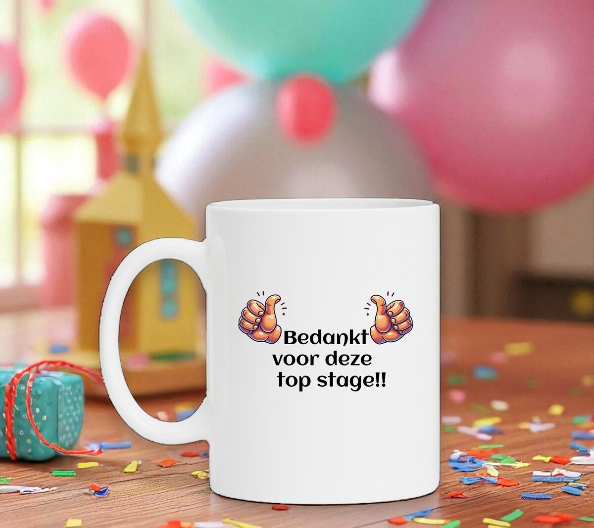 Mok Bedankt voor deze top stage!! leuk cadeau voor ...