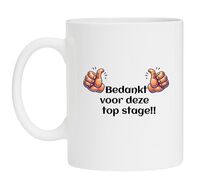 Mok Bedankt voor deze top stage!! leuk cadeau voor ...
