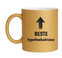 Mok voor de beste hypotheekadviseur leuk bedankje ...