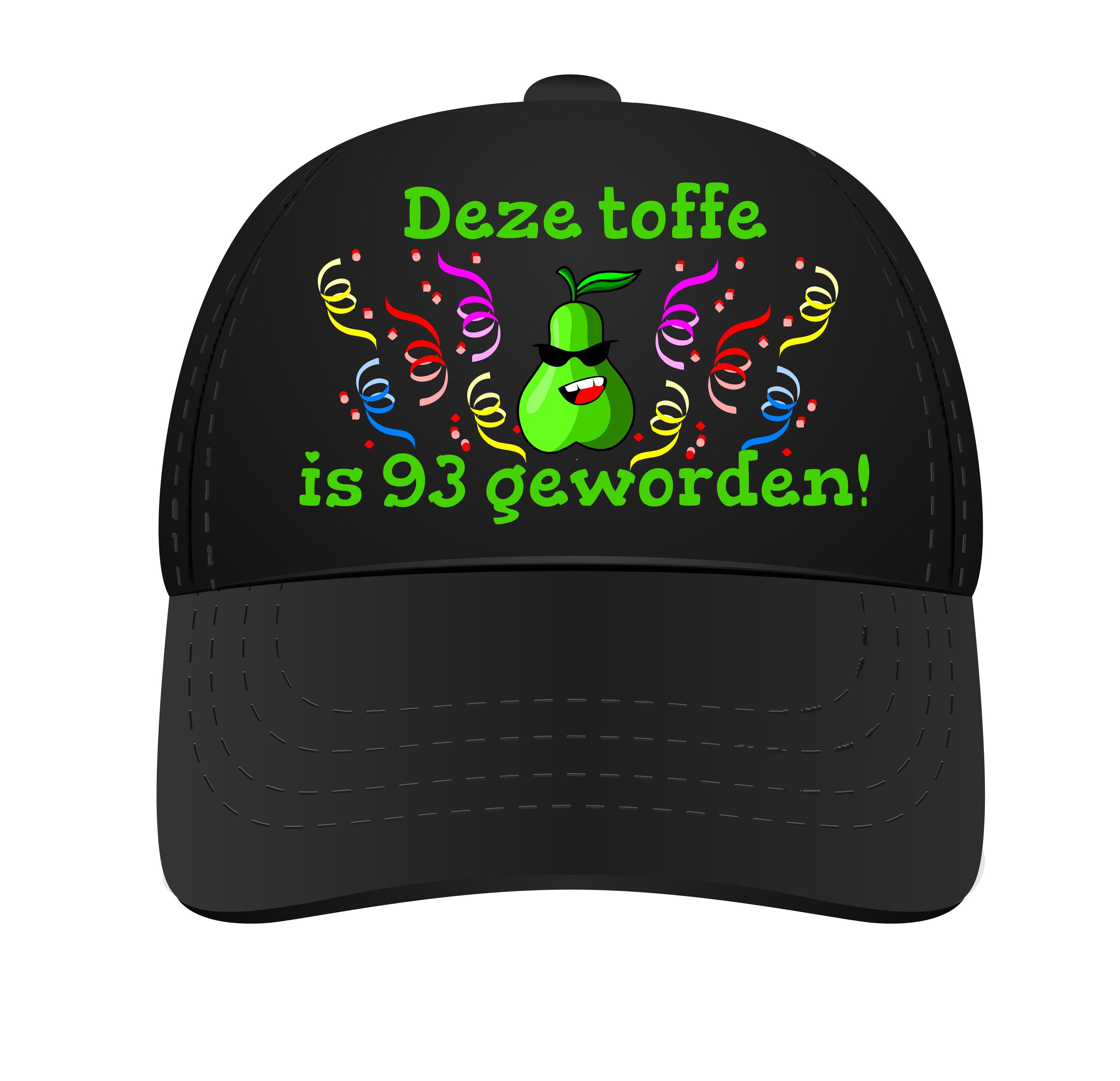 Pet voor een verjaardag van 93 jaar met leuke tekst ...