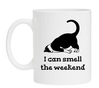Mok i can smell the weekend leuk mok voor op kantoor