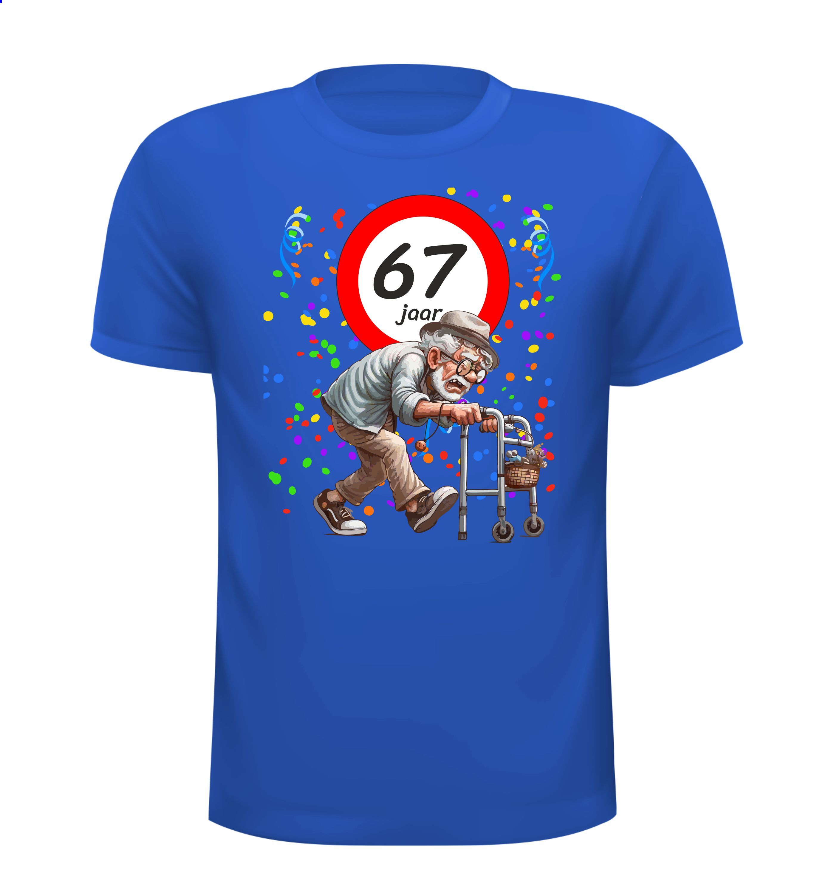 Verjaardagsshirt – Het Perfecte Cadeau voor de Man die 67...