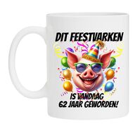Verjaardagsmok voor een feestvarken die 62 jaar geworden!...