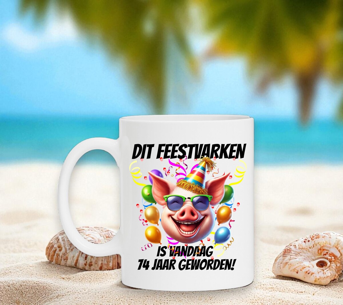 Verjaardagsmok voor een feestvarken die 74 jaar geworden!...